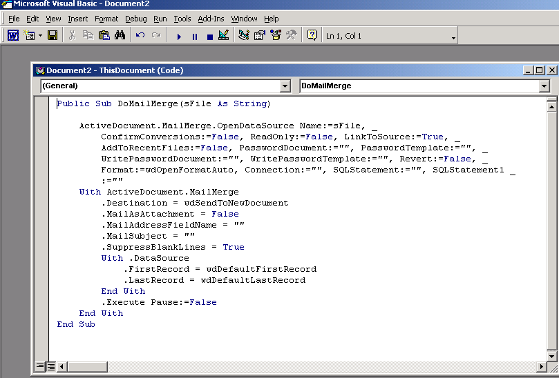 MS Word Templates for Organization (PERSON)
