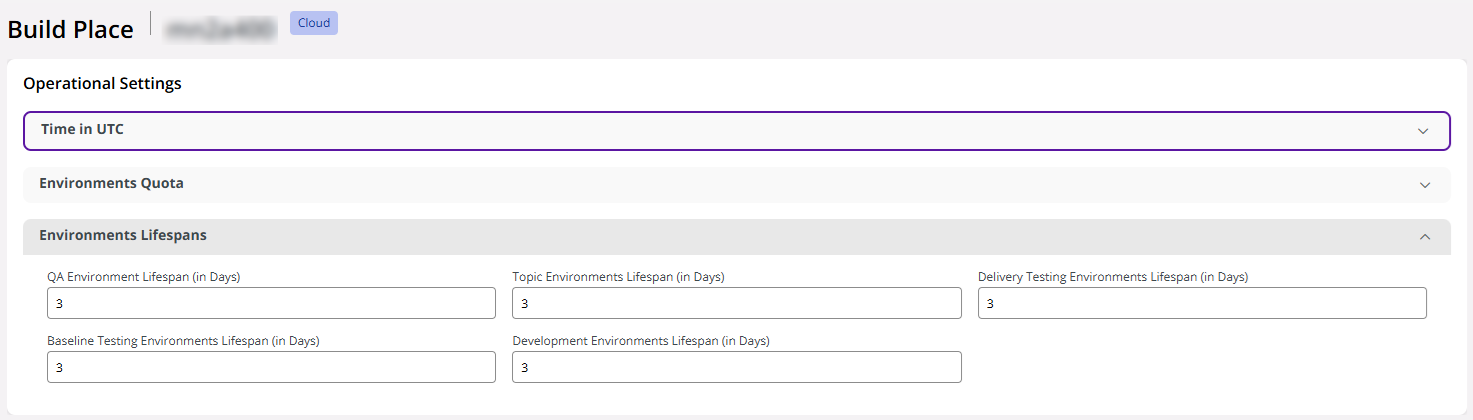 Working with Environments - LE Documentation For IFS Cloud