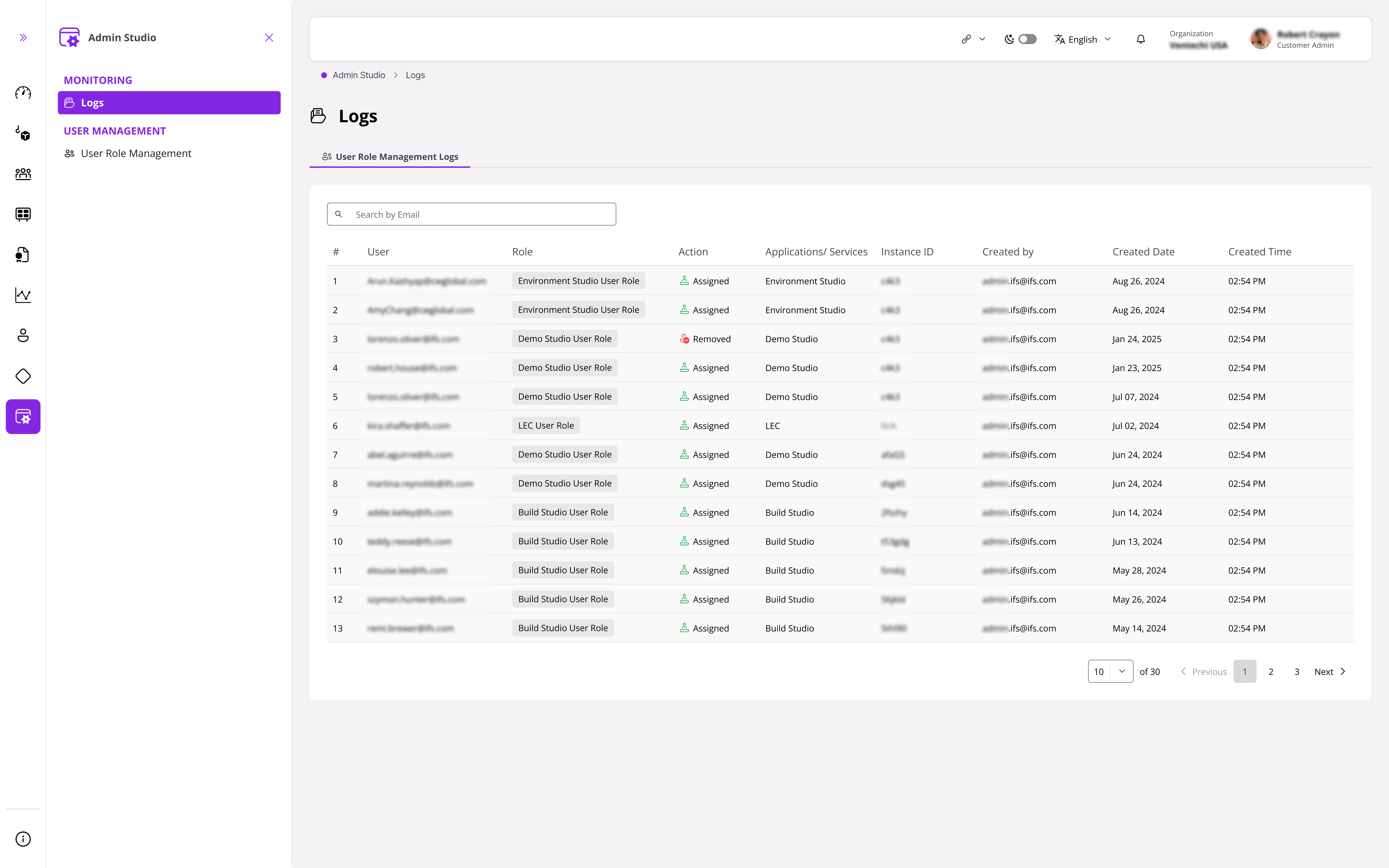 Admin Studio - LE Documentation For IFS Cloud